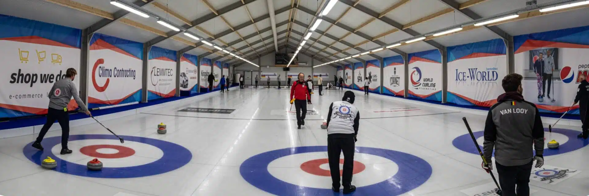 Curling rink for rent or purchase | Real ice & turnkey